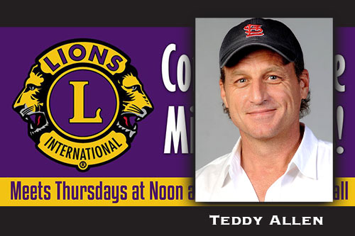 Teddy Allen to speak at Minden Lions | Webster Parish Journal