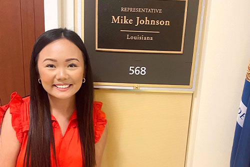 Gould kicks off future career with internship | Webster Parish Journal