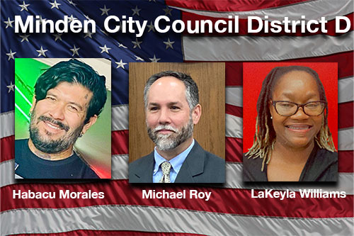 Three District D council candidates respond to Q&A | Webster Parish Journal