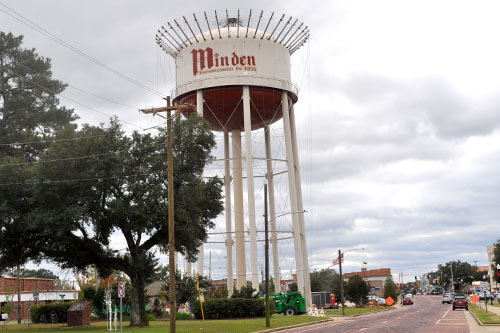 Water tower work on schedule | Webster Parish Journal