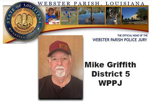 Griffith chosen to fill District 5 WPPJ seat | Webster Parish Journal