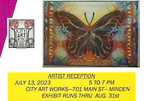 Exhibitor uses art to deal with disease | Webster Parish Journal