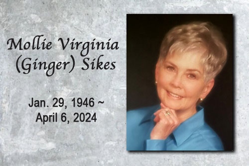 OBITUARY: Mollie Virginia ‘Ginger’ Sikes | Webster Parish Journal