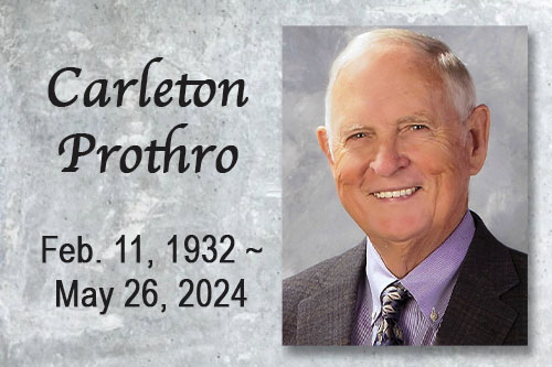 Obituary: Remembering Carleton Prothro | Webster Parish Journal