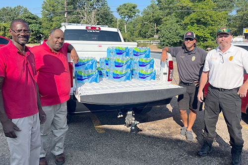 Loading up on water | Webster Parish Journal