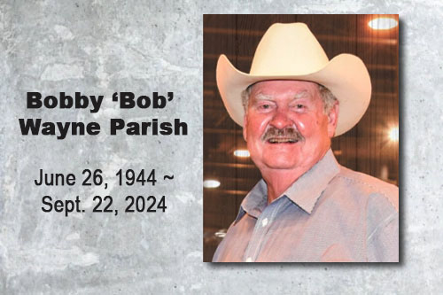 Obituary: Bobby ‘Bob’ Wayne Parish | Webster Parish Journal