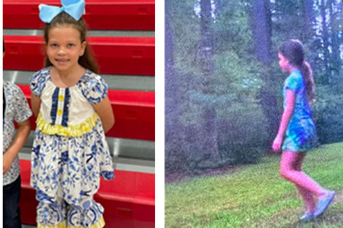 FOUND! Missing girl was found safe and asleep in the woods late Sunday ...