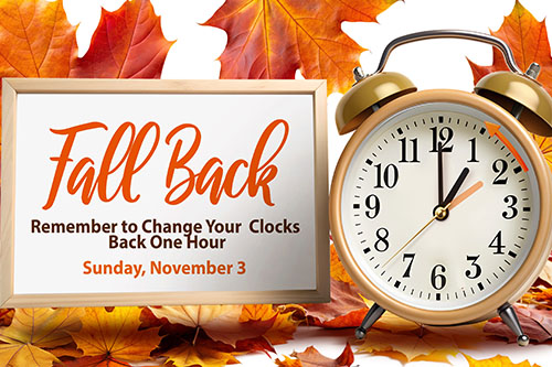 Fall back Sunday morning for DST | Webster Parish Journal