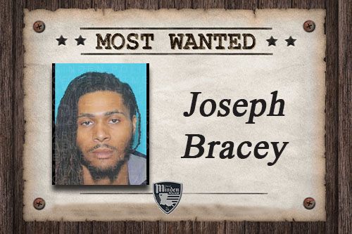 Wanted! Joseph Bracey | Webster Parish Journal