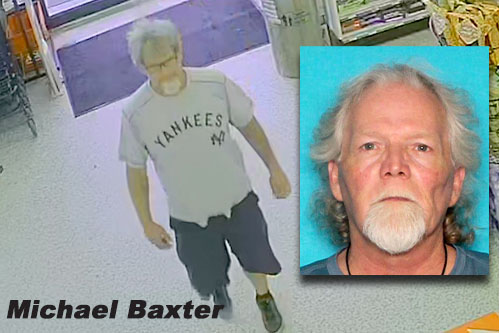 Wanted! Michael Baxter | Webster Parish Journal