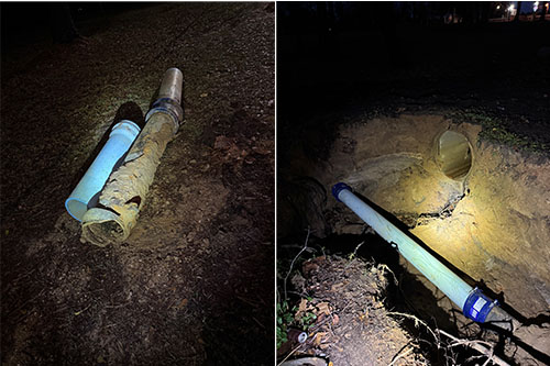 UPDATE: boil advisory issued; water main break fixed at Miller Quarters ...