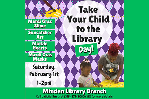 Take Your Child to the Library Day! | Webster Parish Journal