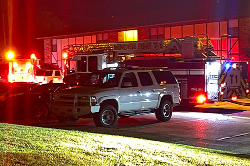 Minden Fire Department answers call at Webster Manor Apartments ...