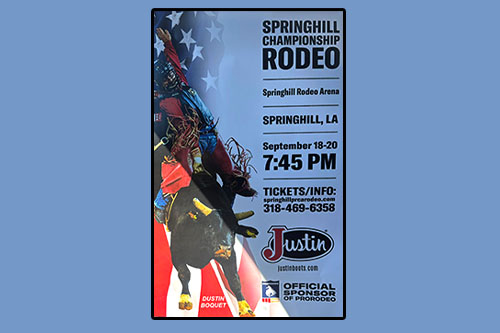 Spruce up for Springhill Rodeo Week | Webster Parish Journal