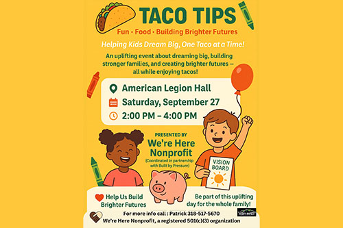 Building brighter futures a goal of TACO TIPS Sat., Sept. 27 | Webster ...