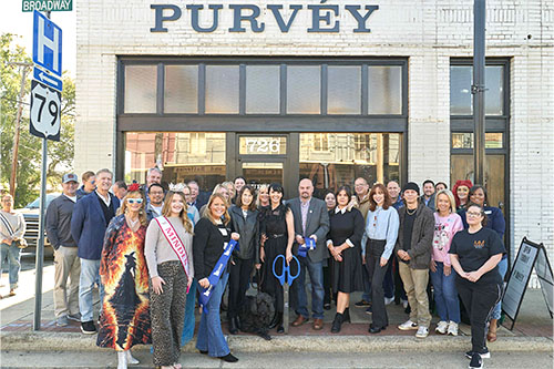 Official ribbon cutting on Purvéy last week | Webster Parish Journal