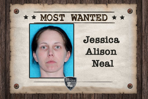 Wanted: Jessica Alison Neal | Webster Parish Journal