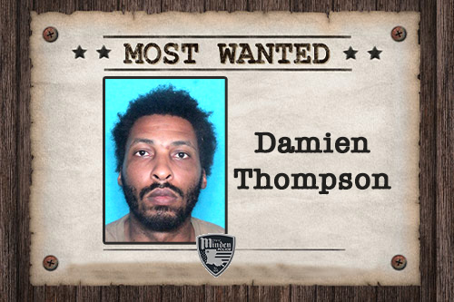 WANTED: Damien Thompson | Webster Parish Journal