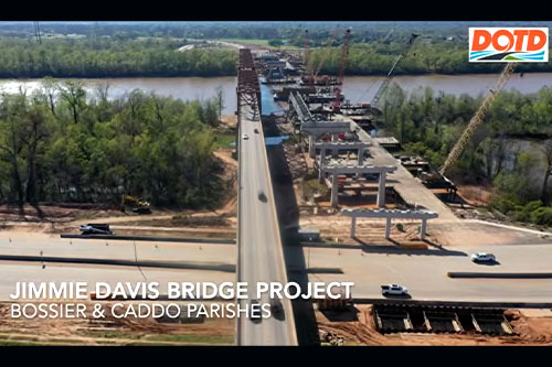 PROJECT UPDATE: Jimmie Davis Bridge replacement project to shift into ...